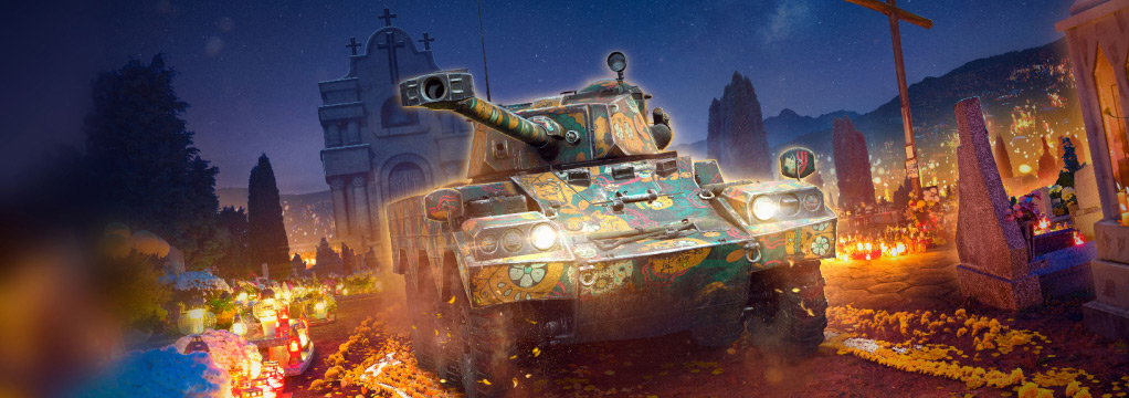Celebrate the Day of the Dead and Get Rewards! | Specials | News | World of Tanks | World of Tanks